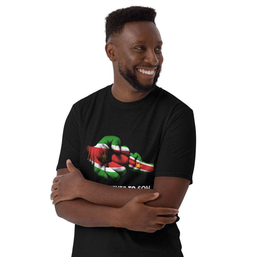 Unisex T-shirt (From father to son) Suriname – Print Pracht